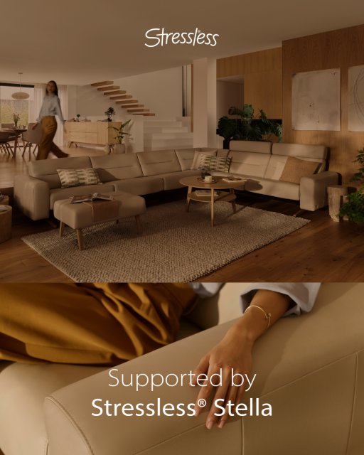 Stressless Stella | Modular Reclining Sofa UK | Brentham Furniture
