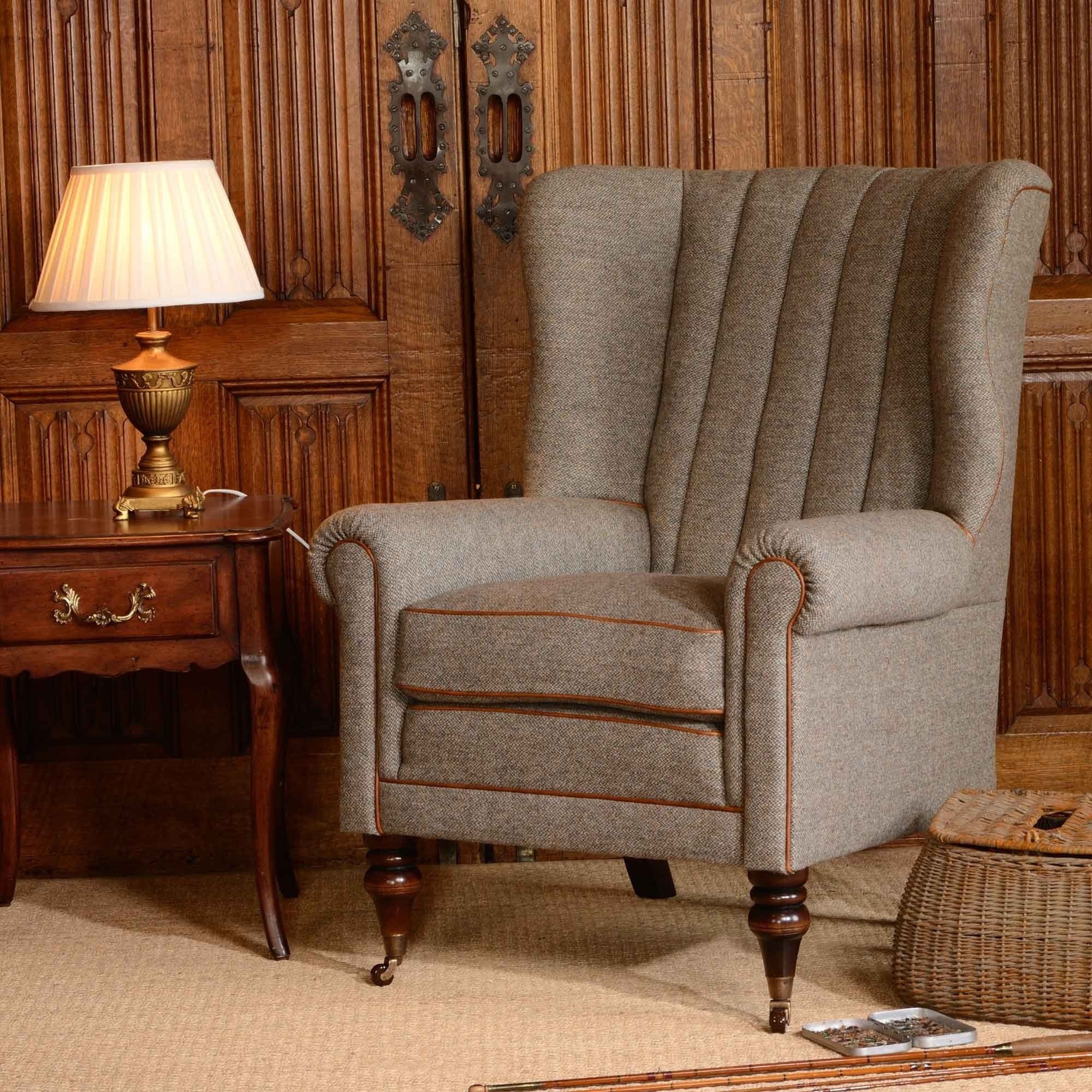 Tetrad Harris Tweed Dunmore Chair | Handcraft British Style