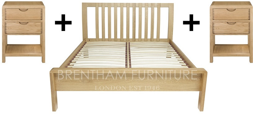 Ercol Bosco Super King Bed Set | Bedroom Furniture