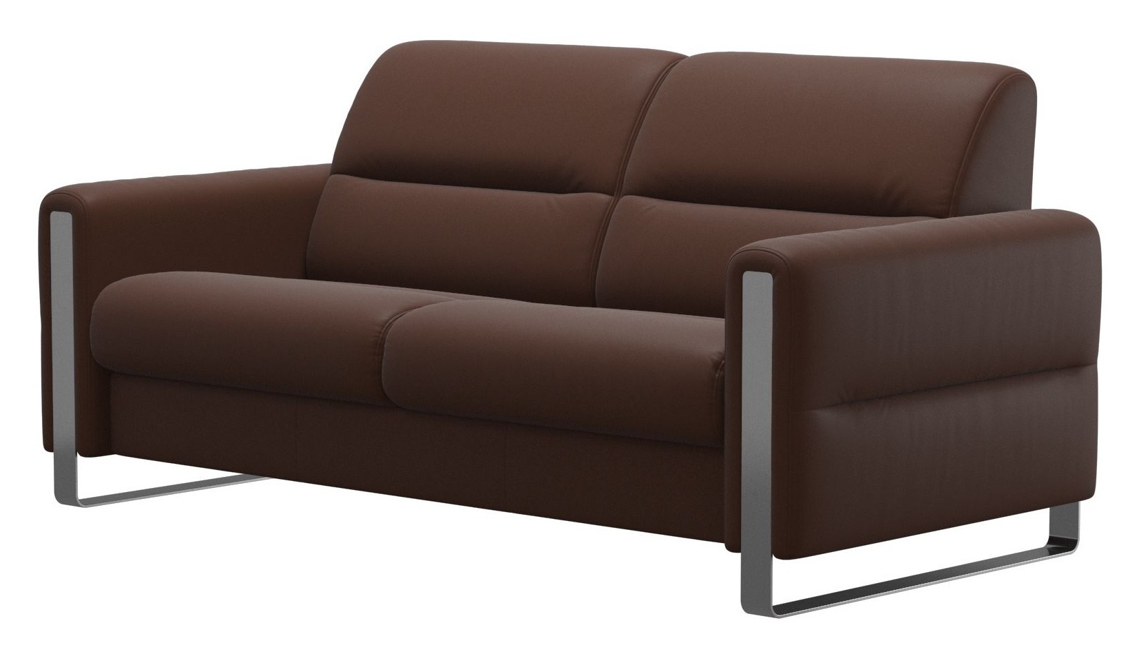 Stressless Fiona Steel 2.5 Seater Sofa | Brentham Furniture