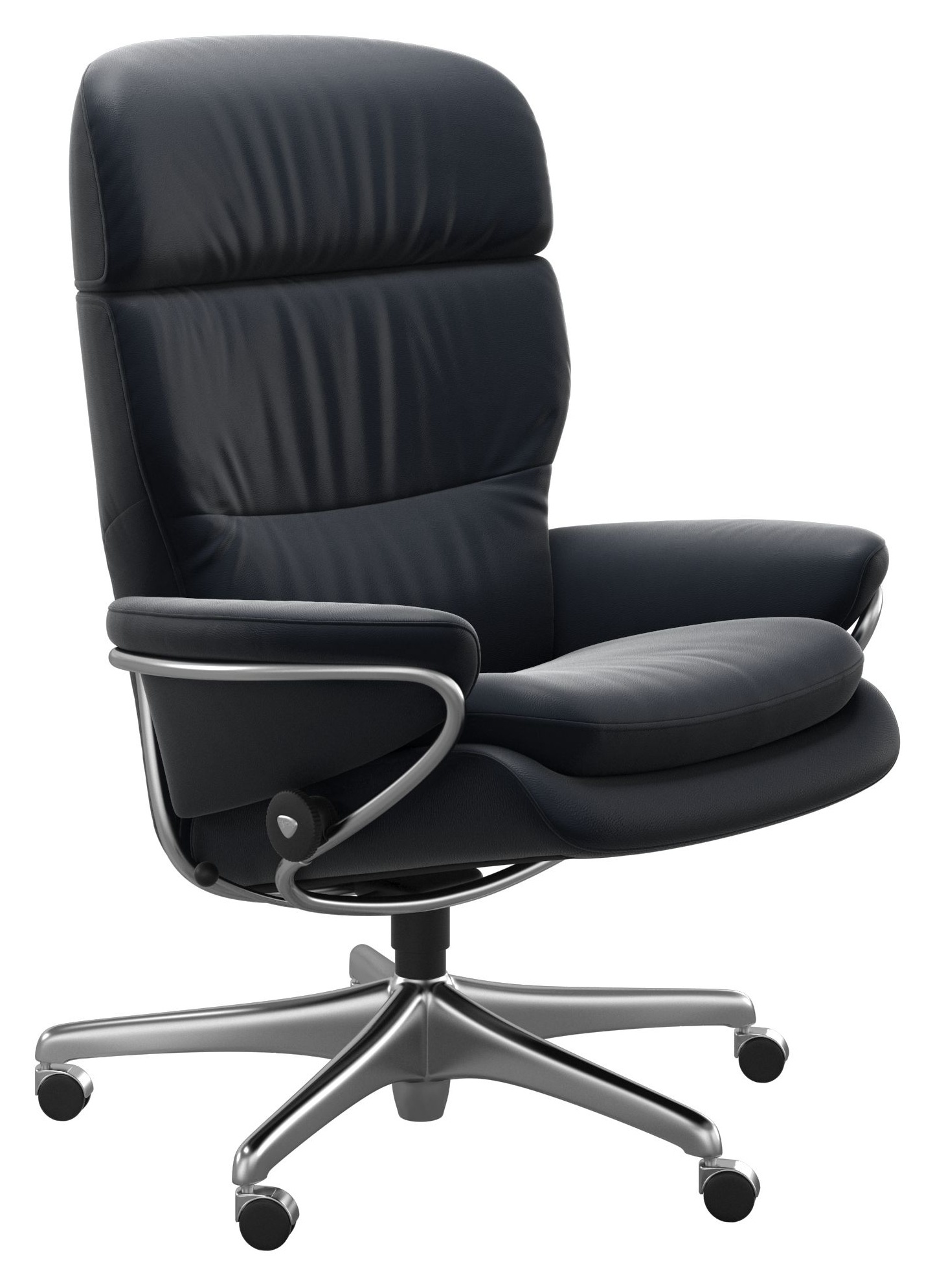 Stressless Rome Office Chair | Adjust Headrest