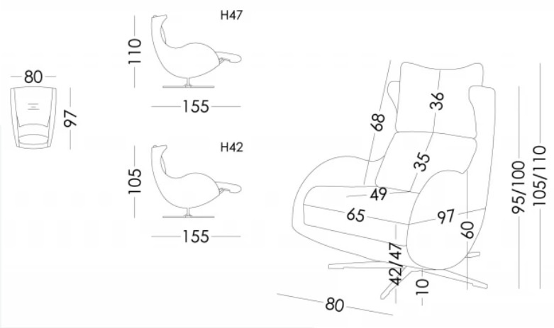 Fama Lenny | Relax Chair
