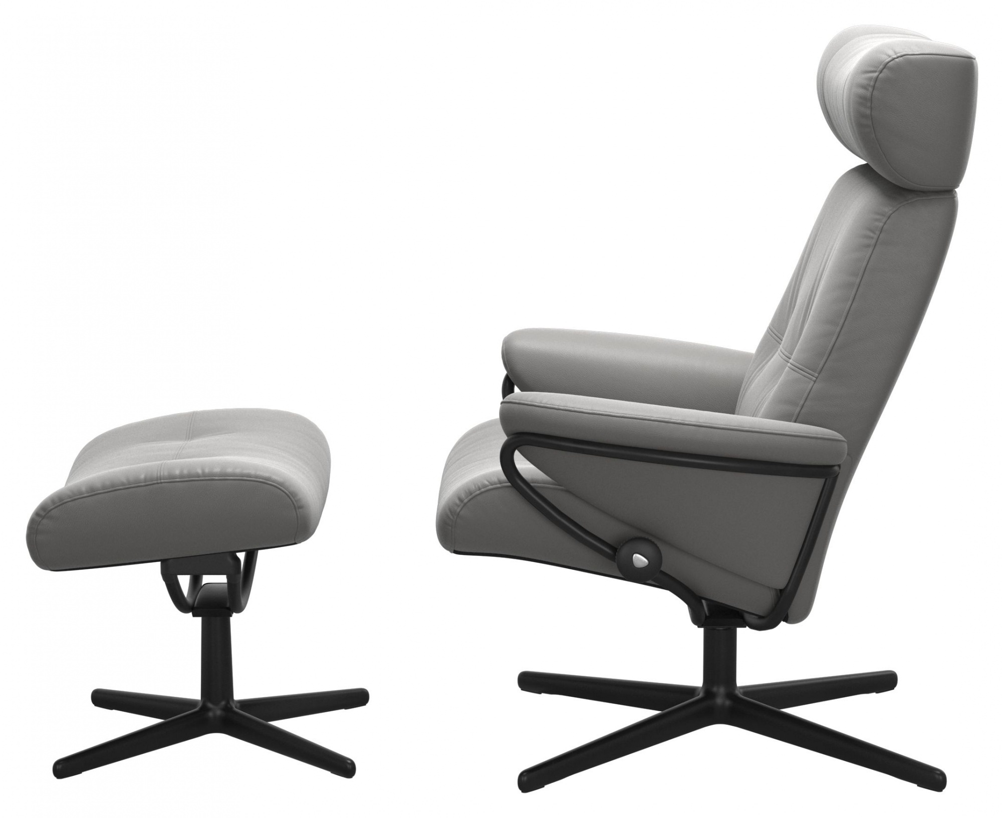Stressless Berlin Chair & Stool | Adjustable Cross