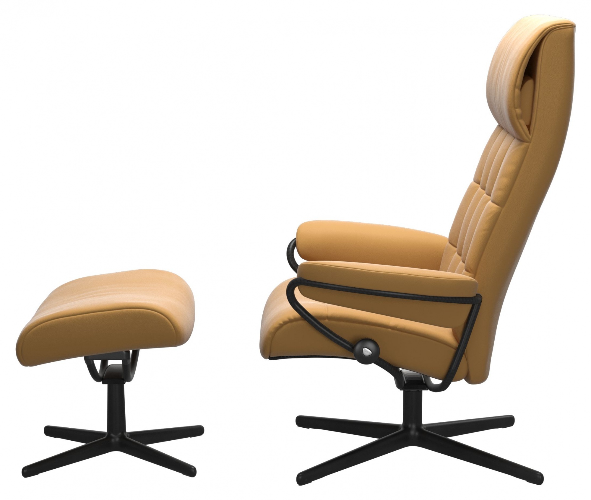 Stressless London Chair & Stool | Urban Cross