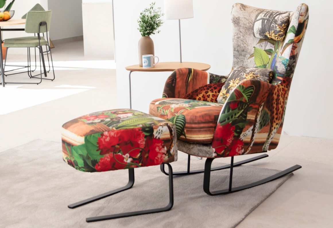 Fama Kylian Chair | Rocking Base | Brentham Furniture