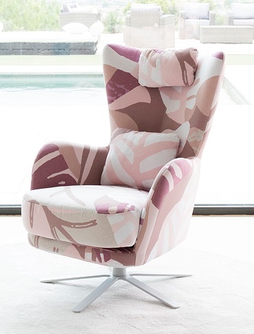 Fama Kylian Chair | Swivel Base | Brentham Furniture