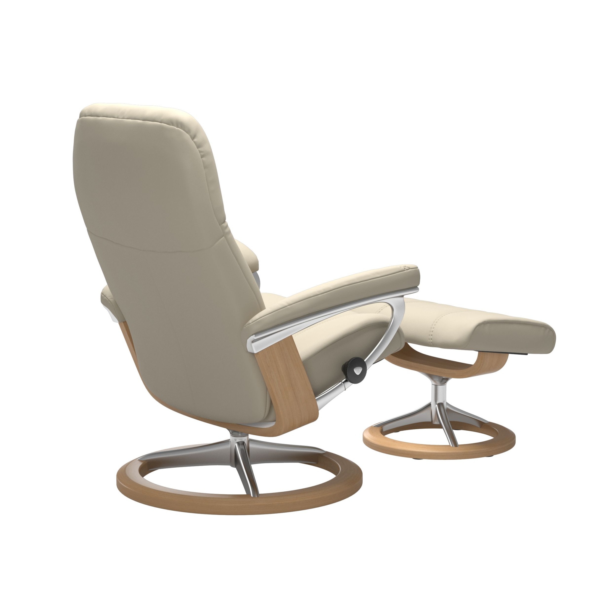 Stressless Consul Chair & Stool | Signature Base