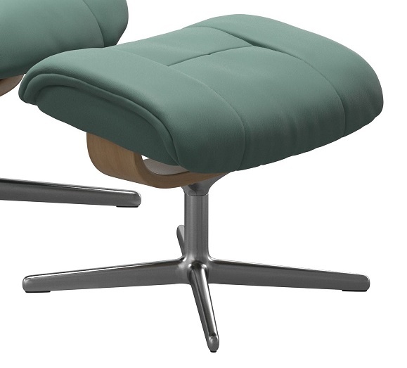 Stressless Mayfair Stool Cross Base | Brentham Furniture