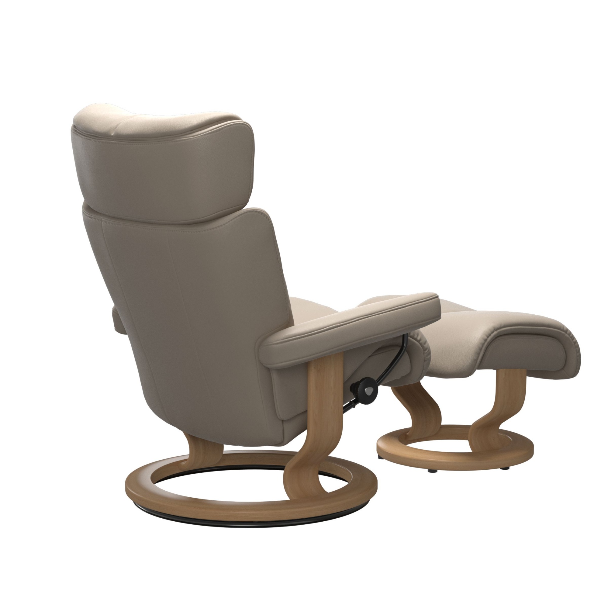 Stressless Magic Chair & Stool | Classic Base