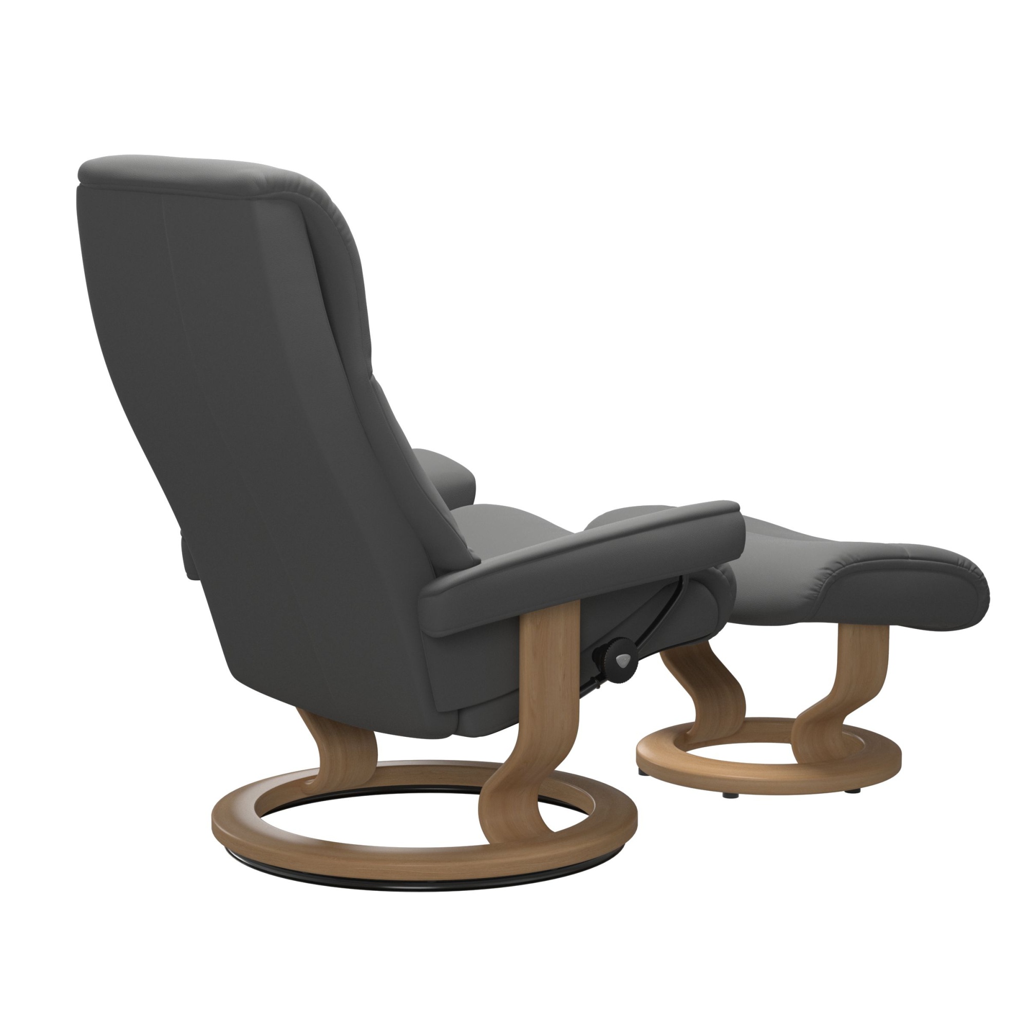 Stressless View Chair & Stool | Classic Base