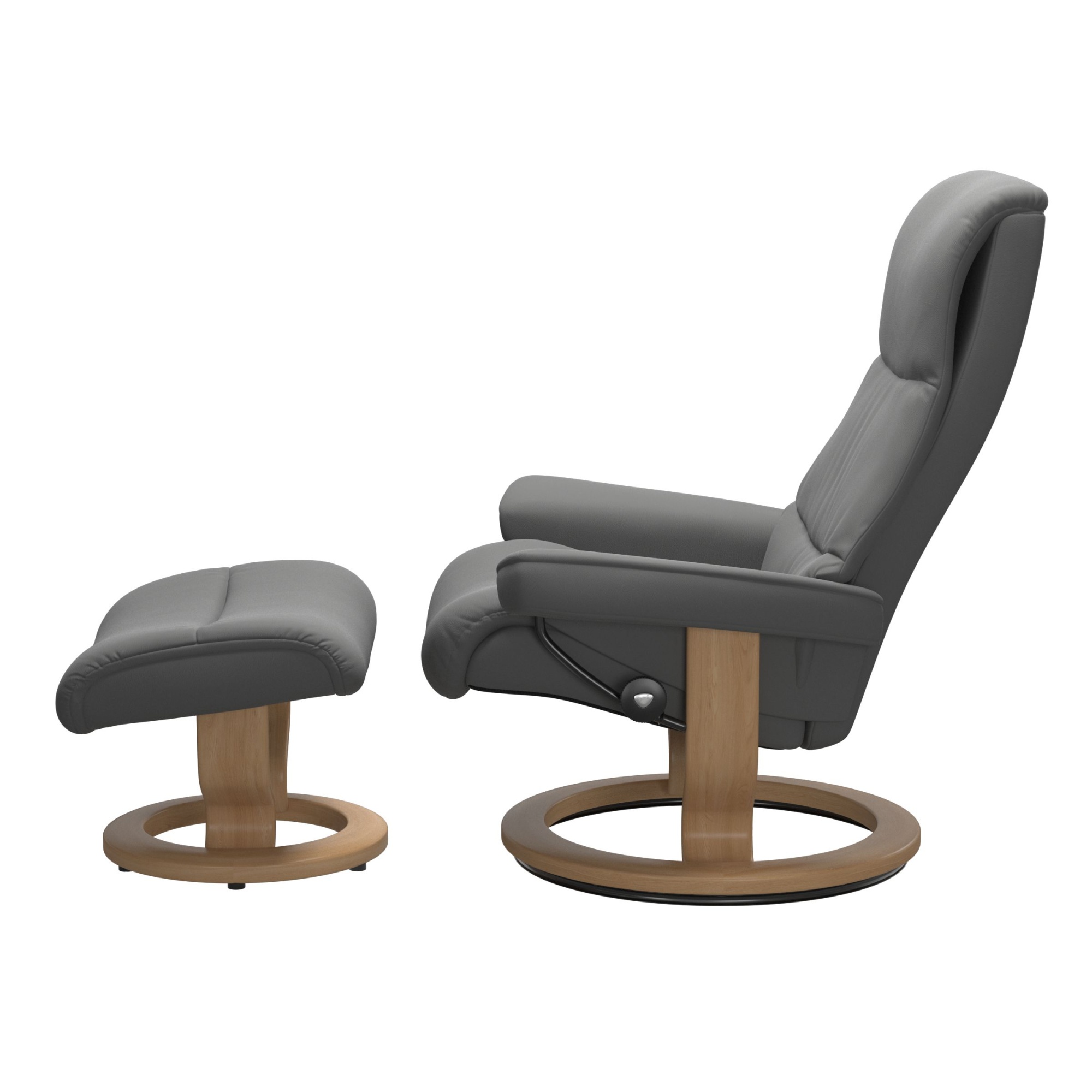 Stressless View Chair & Stool | Classic Base