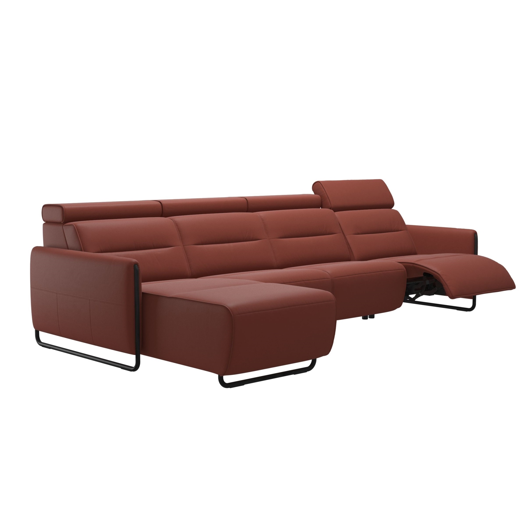 Stressless Emily Sofa | Steel Arm 3-Seater Right