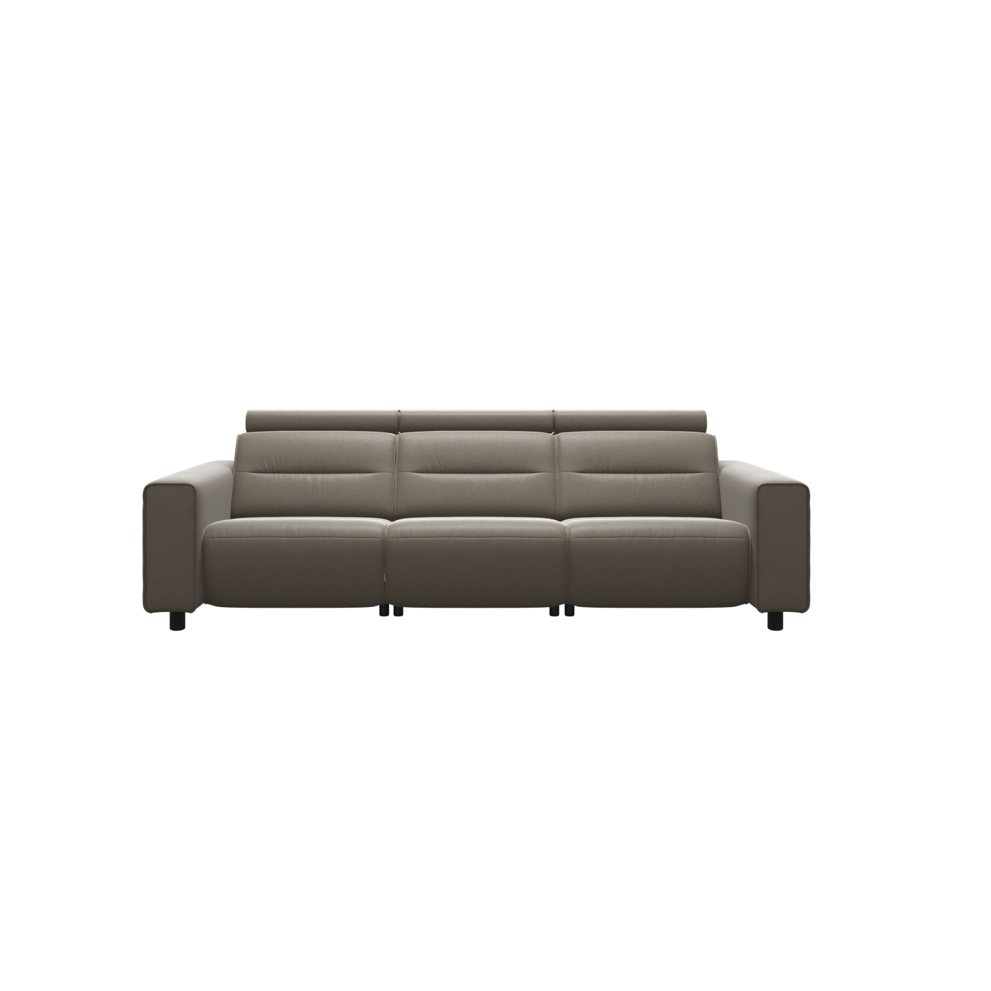 Stressless Emily Wide Arm 3 Seater 2 Power Sofa | Brentham Furniture