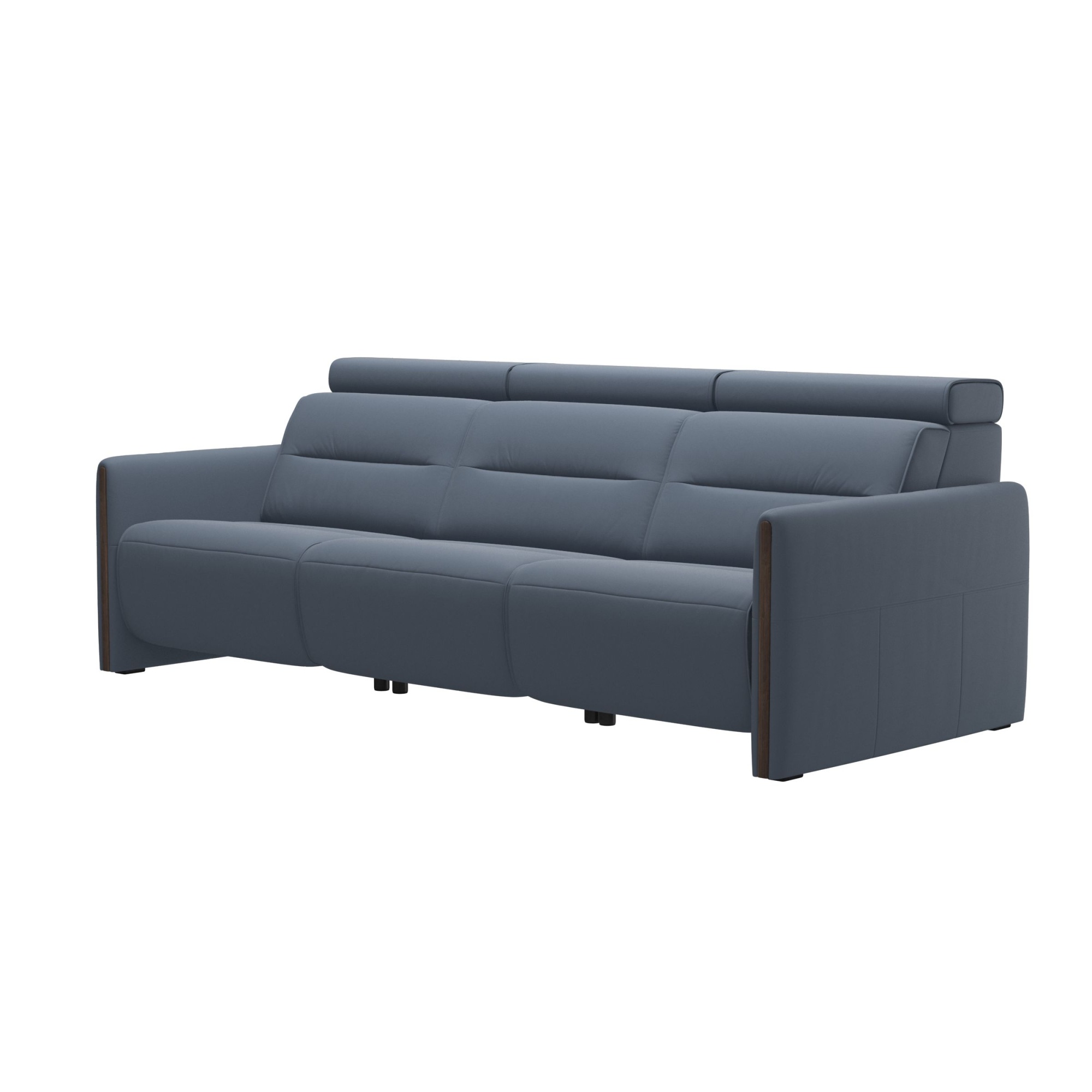 Stressless Emily Sofa | Wood Arm 3-Seater