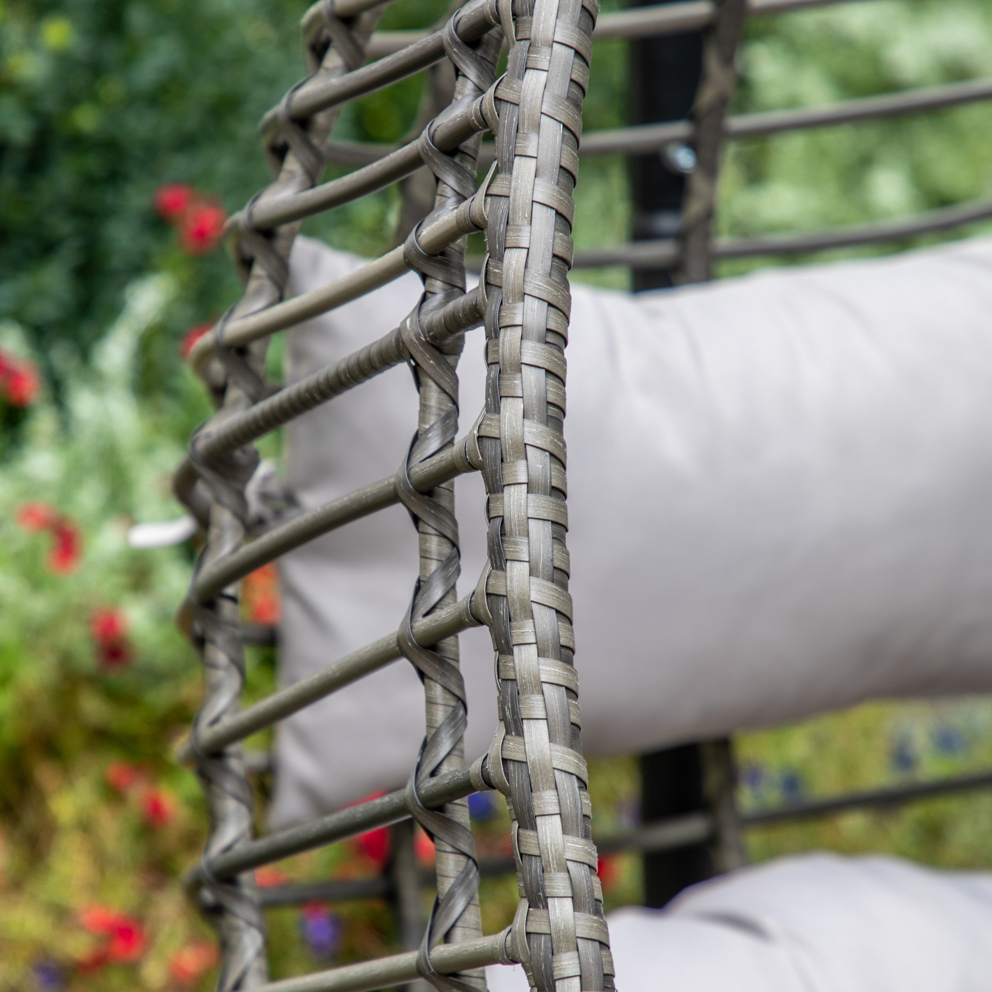 Adanero Double Hanging Egg Chair | 2-Seater Wicker Cocoon