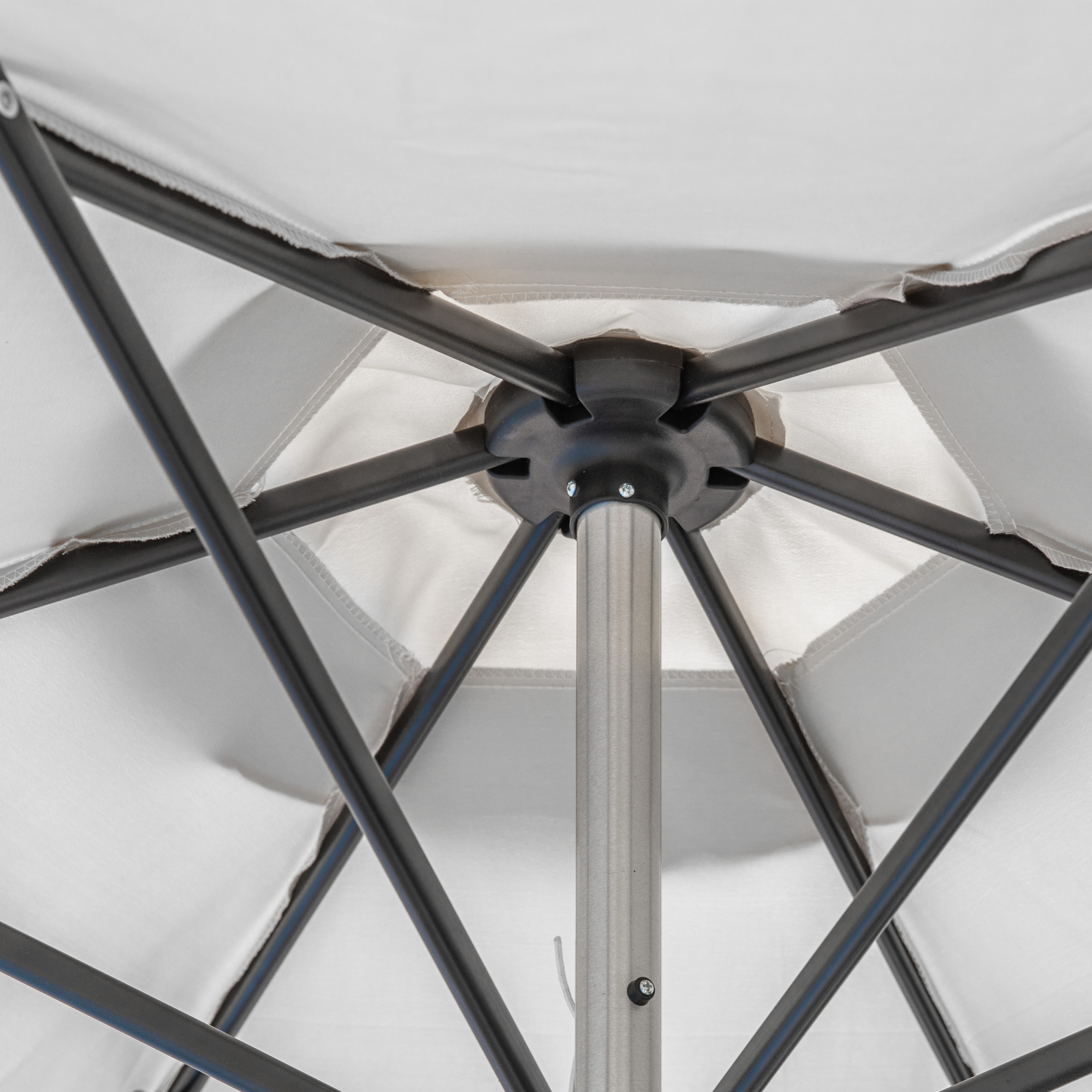 Gallery Direct Gallery Vazzano 2.7m Parasol Grey