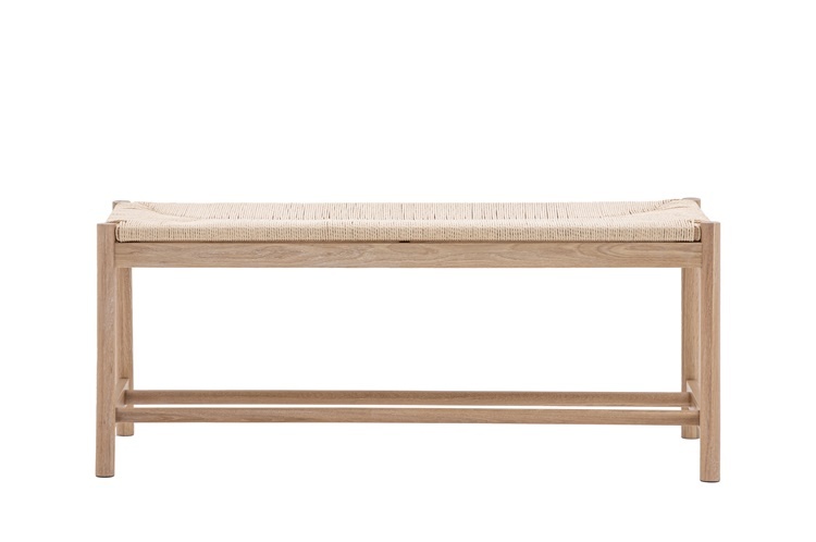 Gallery Direct Eton Natural Rope Bench