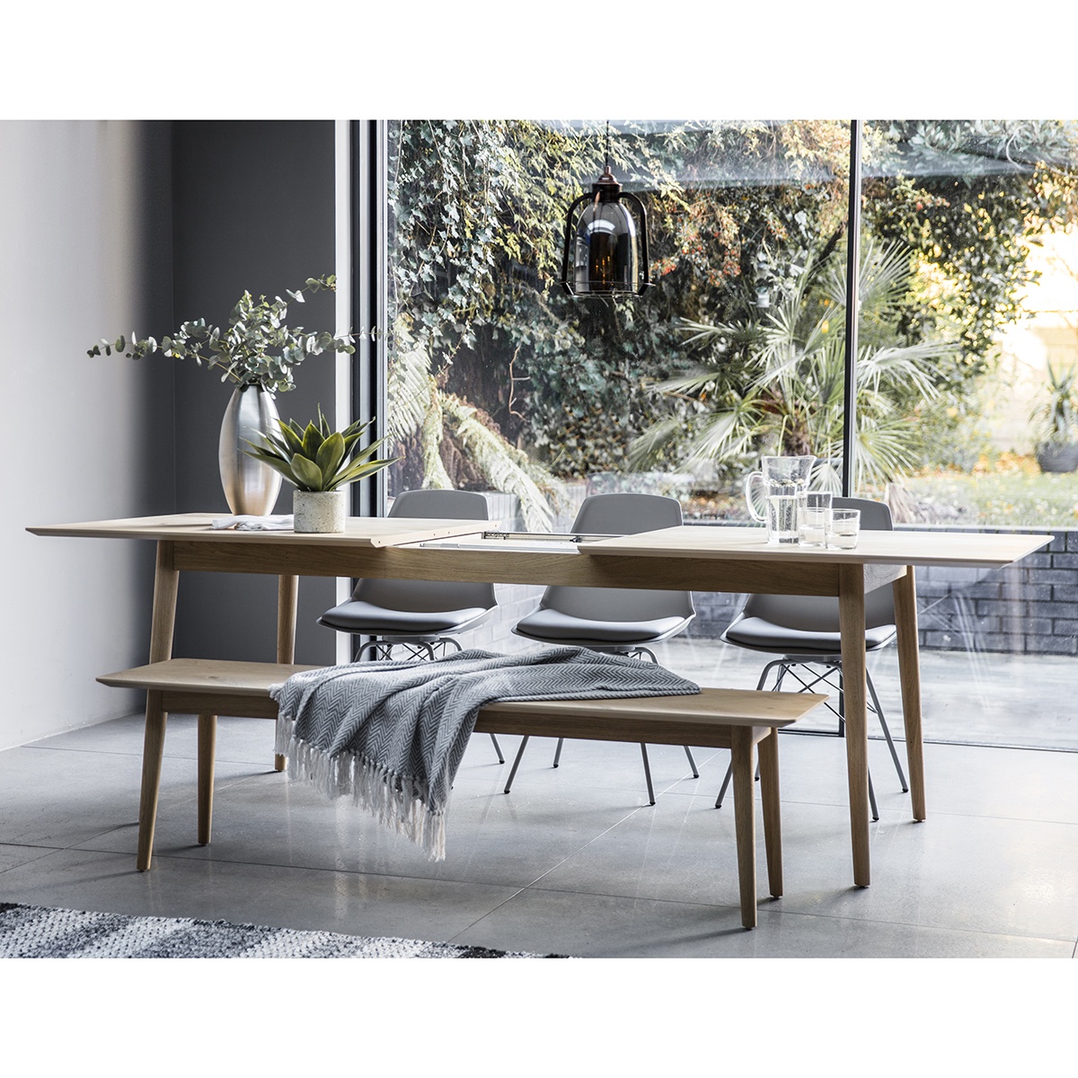 Gallery Milano Extending Dining Table | Brentham Furniture