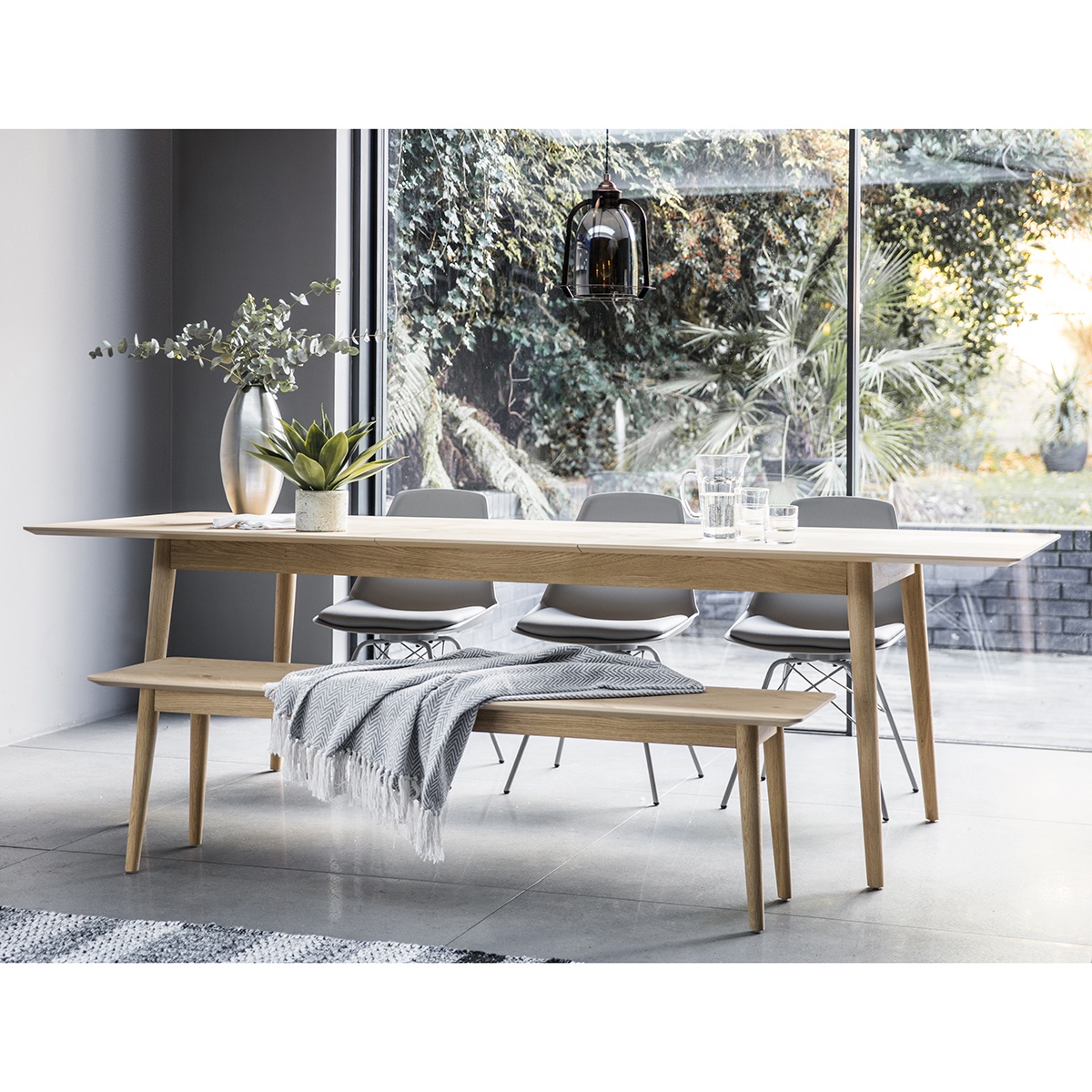Gallery Milano Extending Dining Table | Brentham Furniture