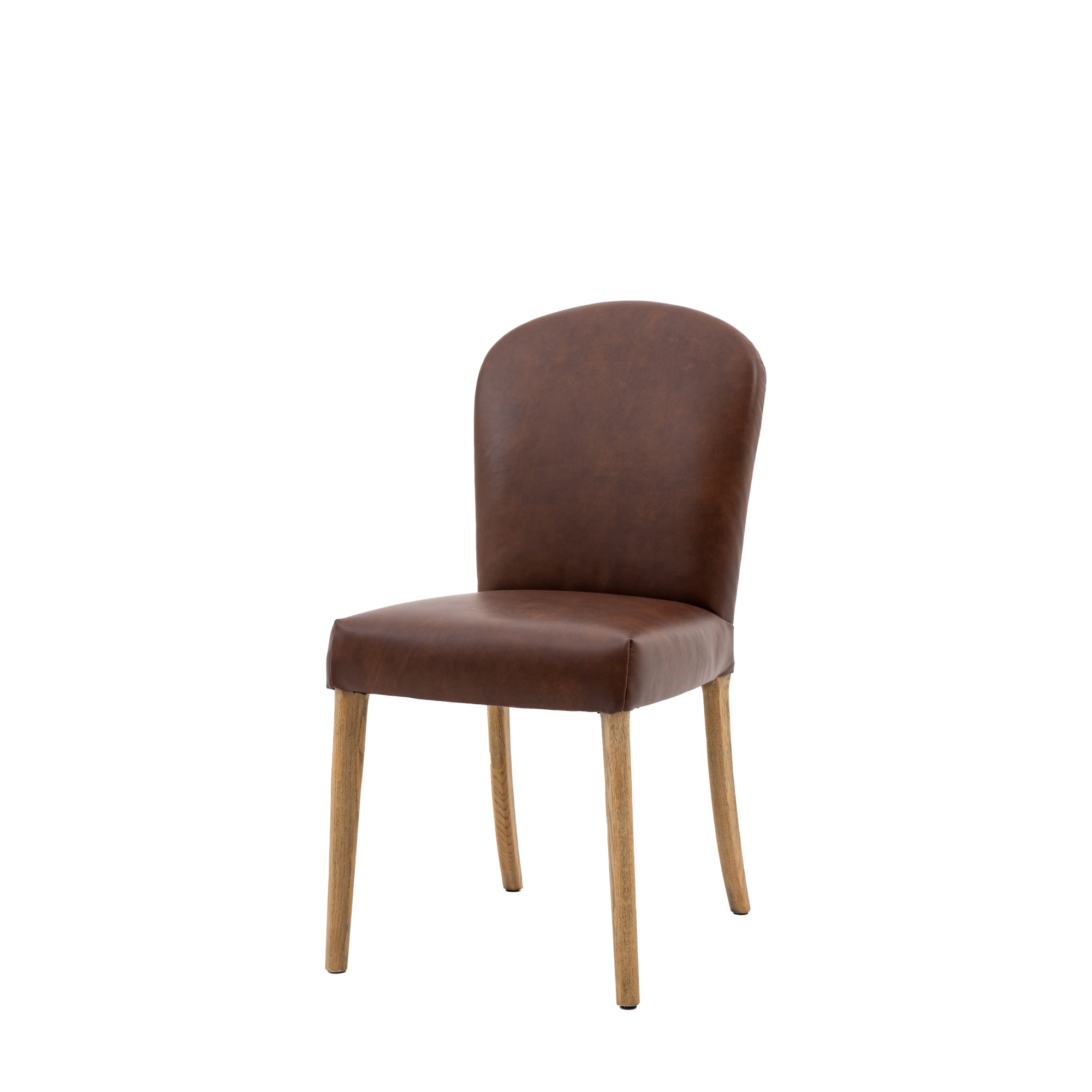 Gallery Hinton Dining Chair Brown | Brentham Furniture