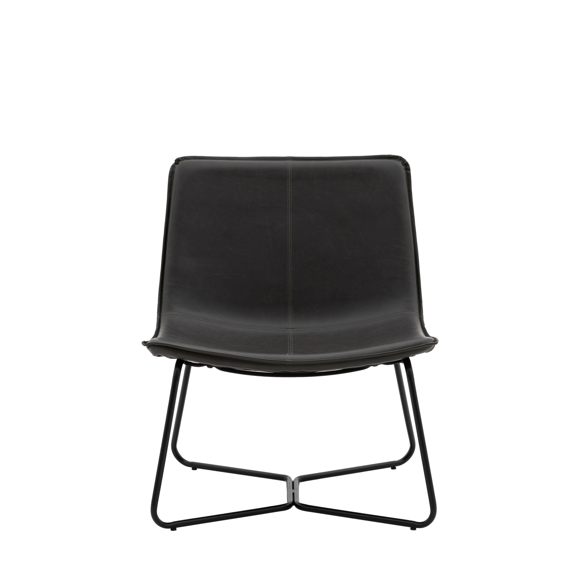 Gallery Hawking Lounge Chair Charcoal | Brentham Furniture