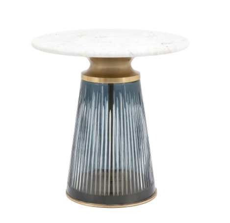 Gallery Seville Blue Side Table