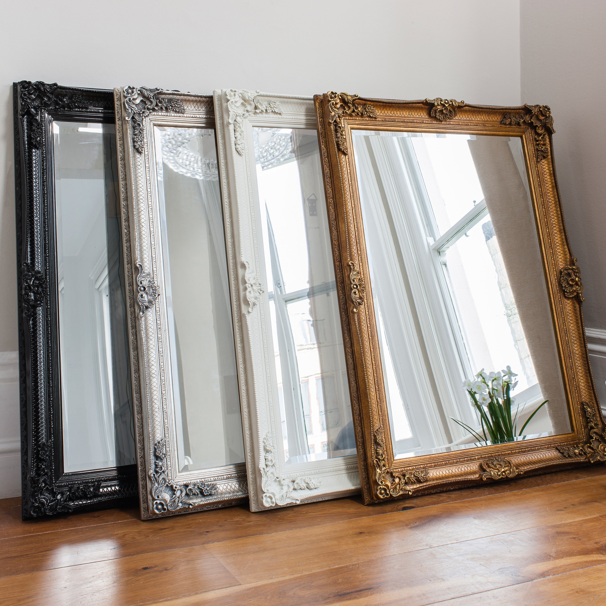 Gallery Abbey Rectangle Mirror | Brentham Furniture