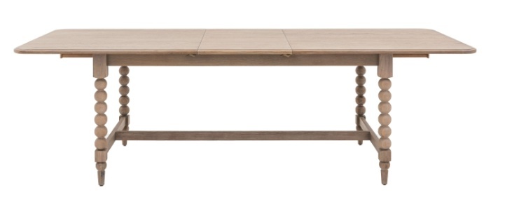 Gallery Direct Artisan Extending Dining Table | Solid Oak