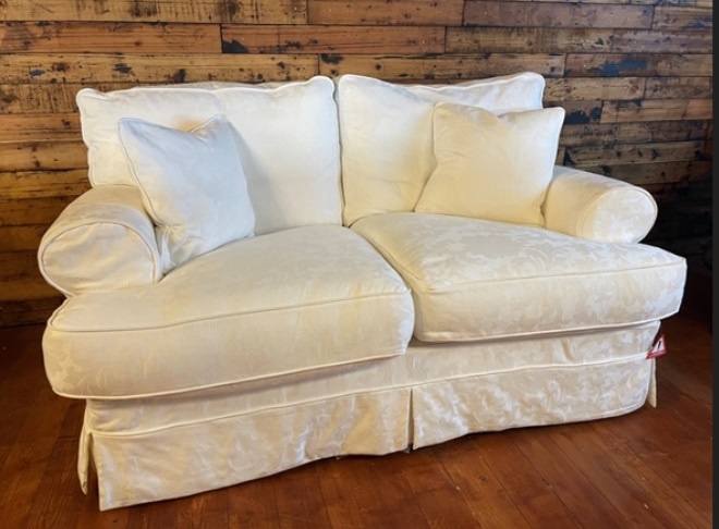 Tetrad Havana Petit Loose Cover Sofa - Jacobean Flower Natural ...