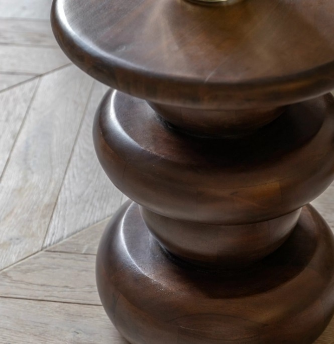 Gallery Sculpt Round Side Table