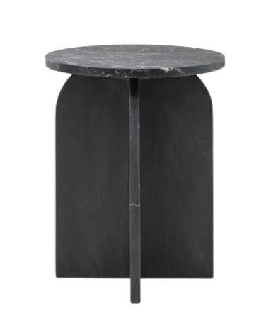 Gallery Amalfi Side Table Black | Contemporary & Versatile