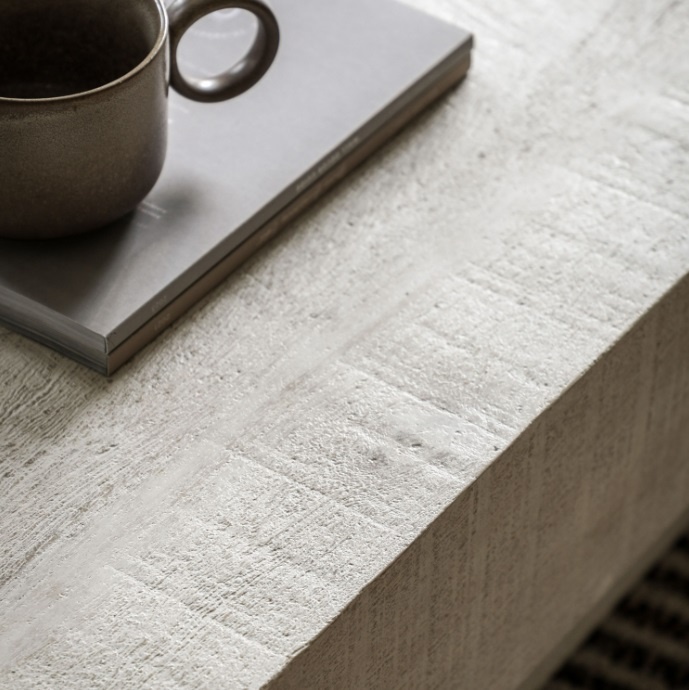 Gallery Iowa Coffee Table Whitewash | Brentham Furniture
