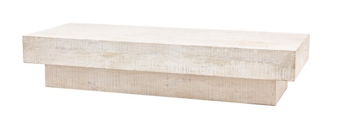 Gallery Iowa Coffee Table Whitewash | Brentham Furniture