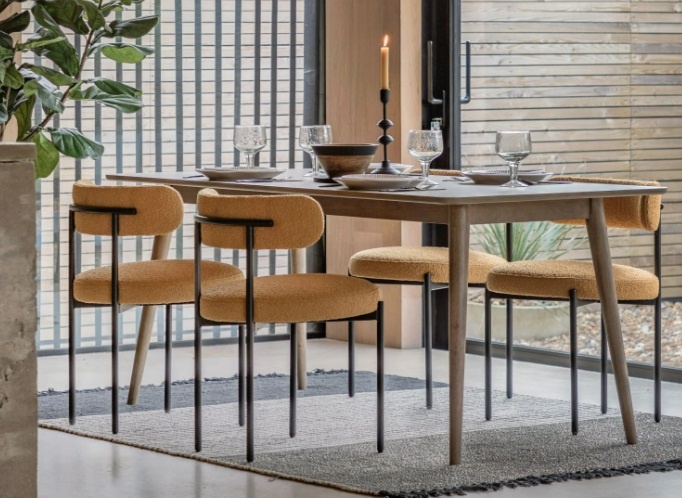 Gallery Panelled Dining Table | Brentham Furniture