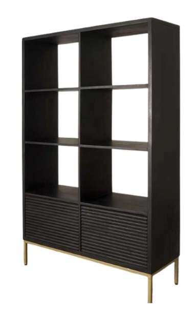 Gallery Ripple 2 Door Open Display Unit