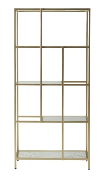 Gallery Rothbury Display Unit Champagne | Brentham Furniture