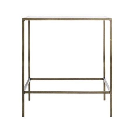 Gallery Rothbury Side Table Champagne | Brentham Furniture