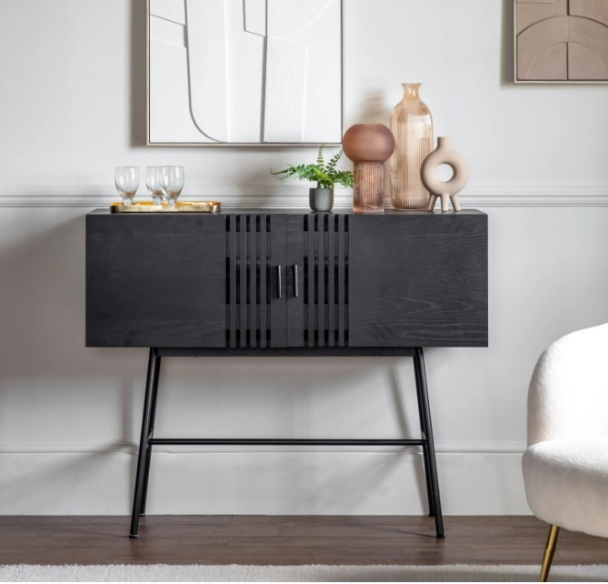 Gallery Direct Holsen 2 Door Sideboard | Brentham Furniture