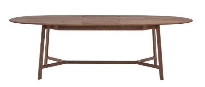 Gallery Direct Madrid Extending Table Walnut