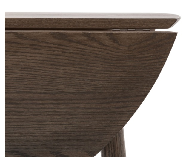 Gallery Hatfield Folding Table Smoked | Brentham Furniture