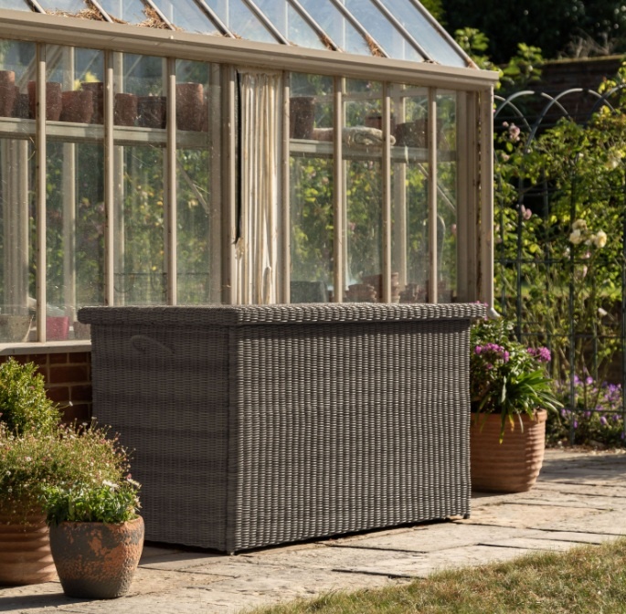 Gallery Alton Storage Box Slate | Brentham Furniture