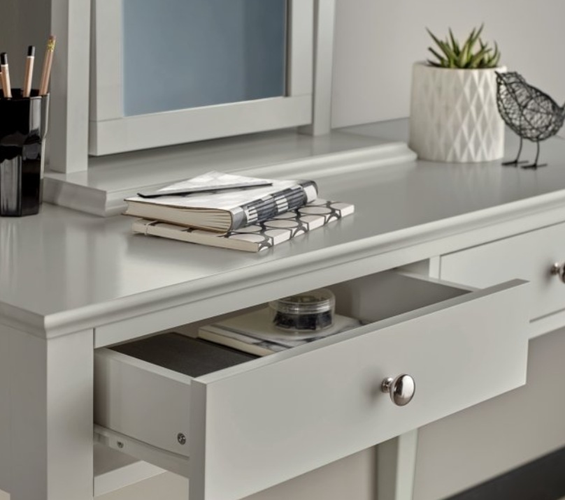 Ashby Dressing Table | Bentley Designs Soft Grey