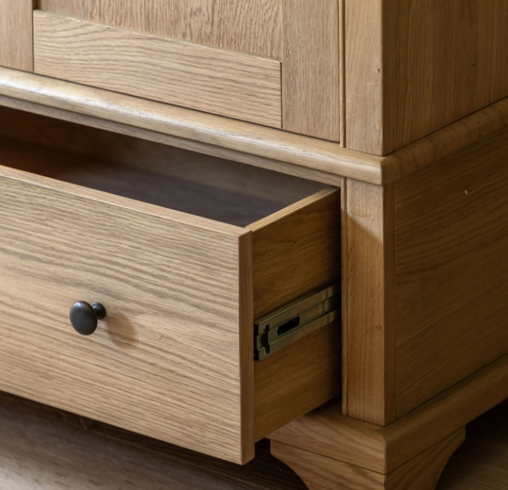 Gallery Direct Malvern 2 Door 1 Drawer Wardrobe
