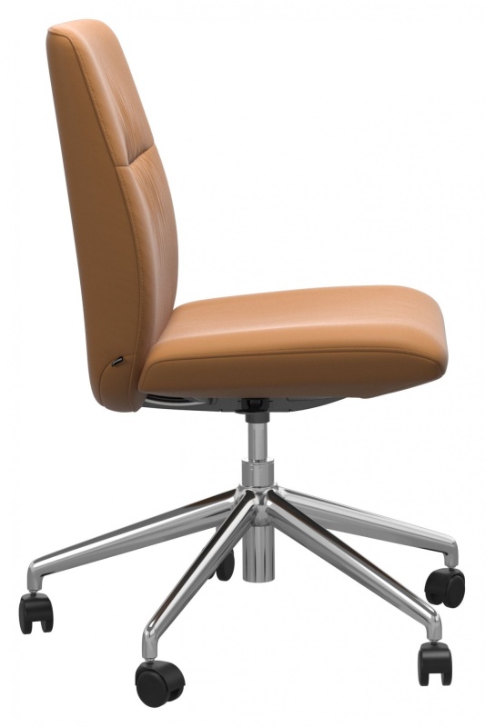 Stressless Mint Low Back Office Chair | Brentham Furniture