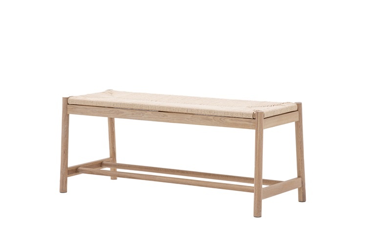 Gallery Direct Eton Natural Rope Bench
