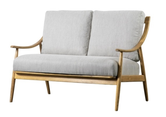 Gallery Direct Reliant 2 Seater Natural Linen