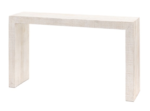 Gallery Iowa Console Table Whitewash