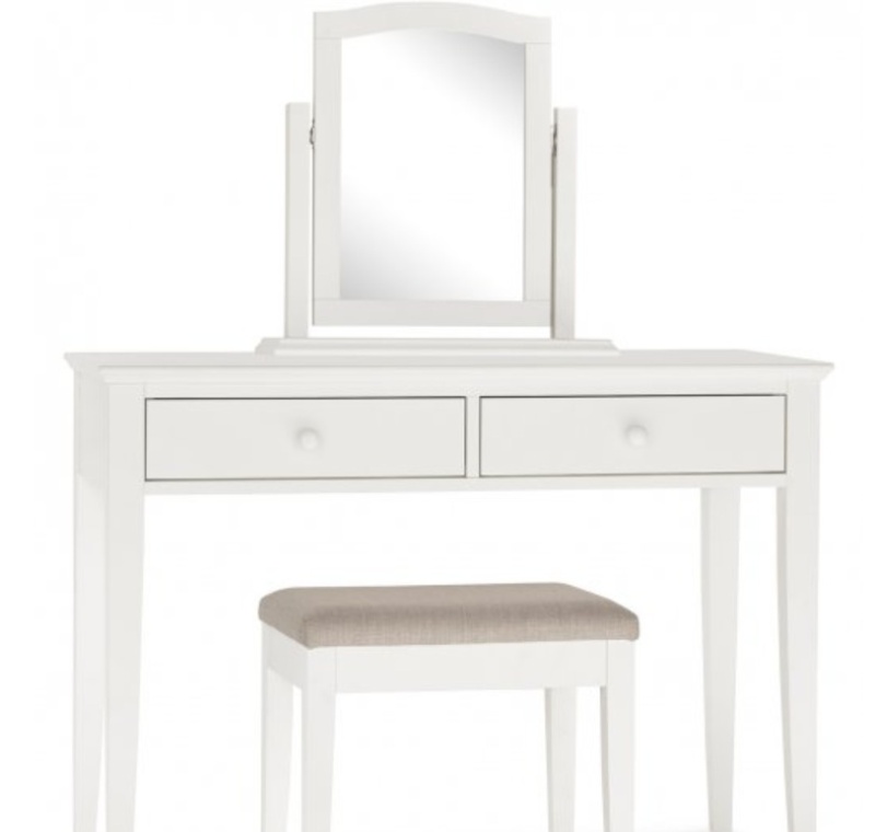 Ashby White Dressing Table | Bentley Designs
